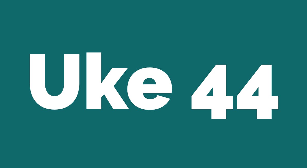 Uke 44, 2025 | Hvilken dato? - vi i villa