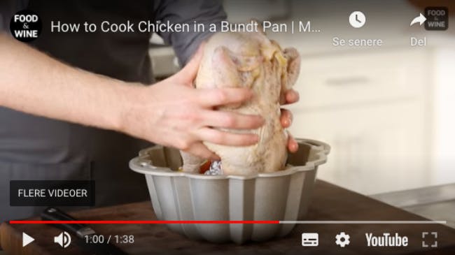 Saftig kylling med sprødt skind | Sådan gør du