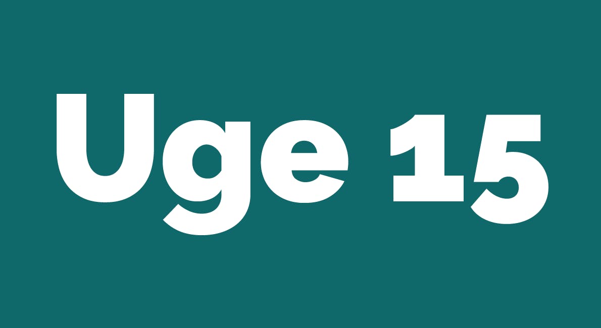 Uge 15 2023 | Hvilken dato? | Idenyt